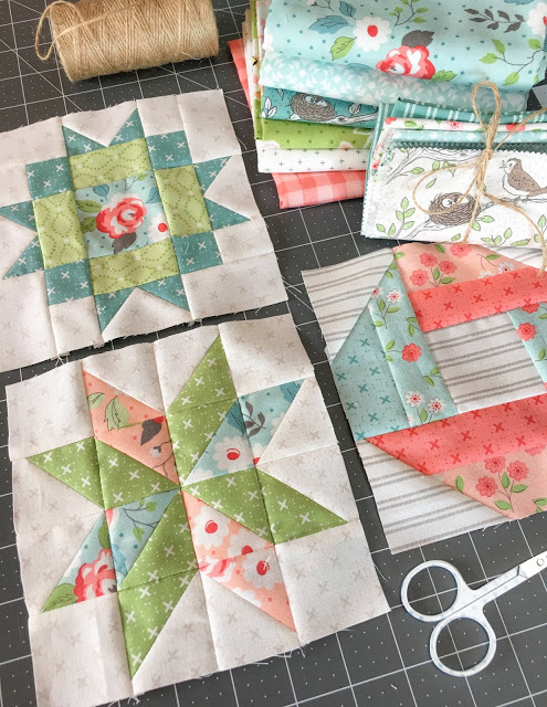 Summer Moon QAL: September blocks – Carried Away Quilting