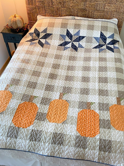 New pattern: Buffalo Check Autumn – Carried Away Quilting