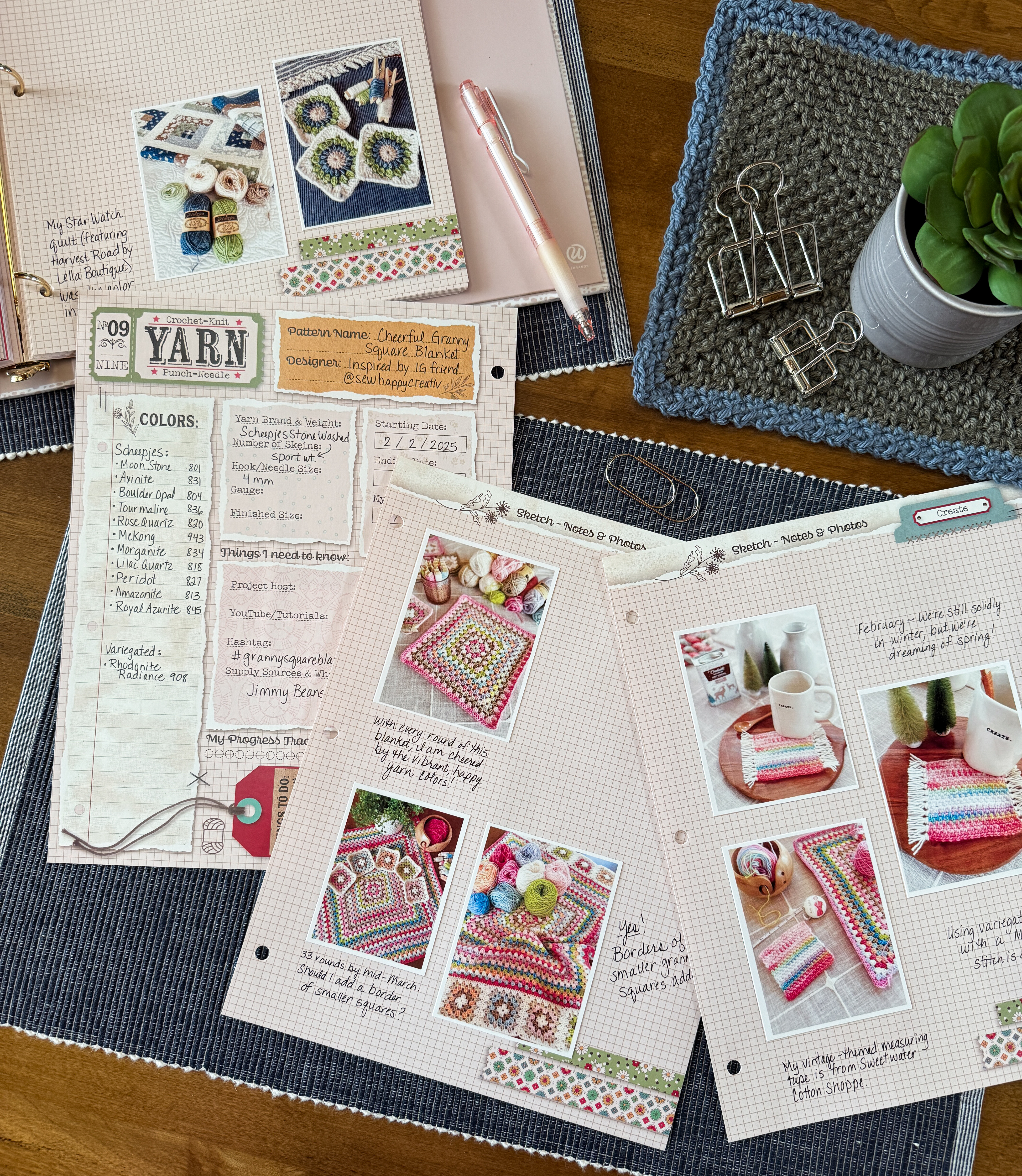 Update: Busy Bee Quilt and Yarn Binder – Carried Away Quilting